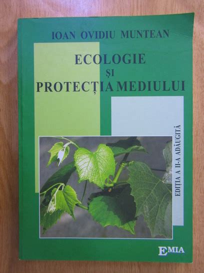 Ovidiu Muntean Ecologie Si Protectia Mediului Cumpără