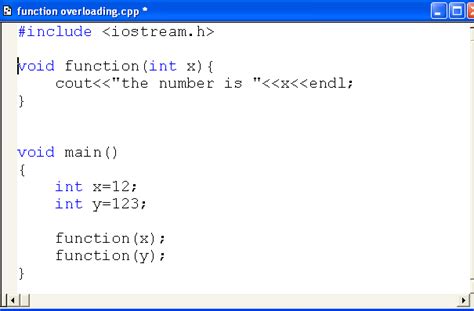 Developers Point Function Overloading In C