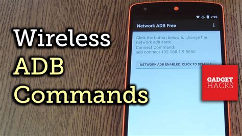 use adb over wi fi or tethering android [how to] youtube