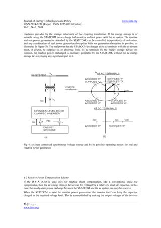 11 Voltage Dip Mitigation In Distribution System By Using D Statcom PDF Power And Energy