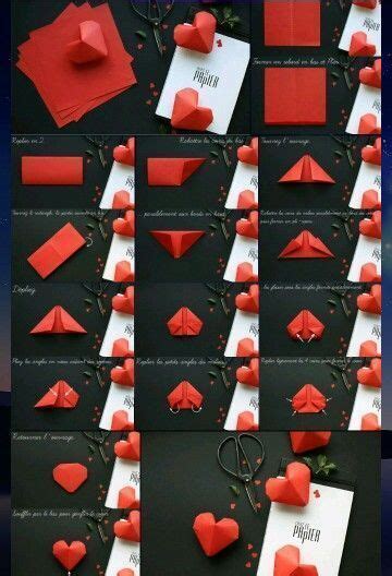 Hermosos Corazones De Origami1 By Lucinda Paper Crafts Origami Diy Origami