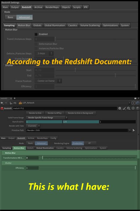 Redshift Motion Blur Issue In Solaris Lighting And Rendering Solaris Odforum