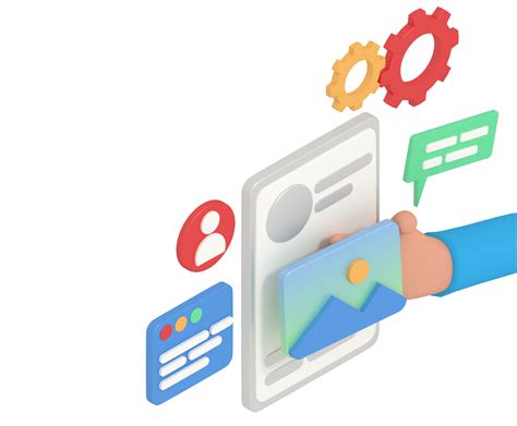 3d Illustration Of Designer Ui Developer 10987045 Png