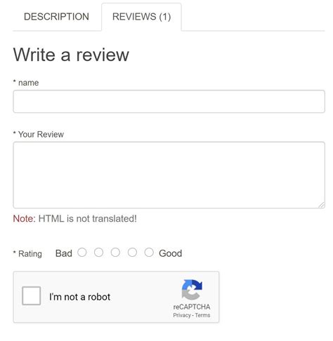 E Commerce Opencart Version 2031 Review Button On Product Page Not Working Stack Overflow