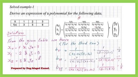 2b Solved Problems For Quadratic Interpolation