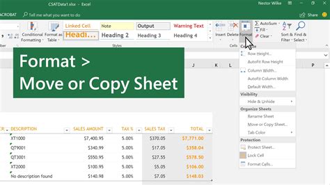 How To Copy An Excel Worksheet To Another Tab