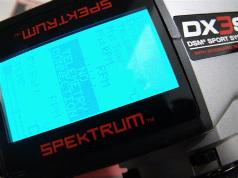 Spektrum RC DX3S Telemetry Radio System Page 44 R C Tech Forums