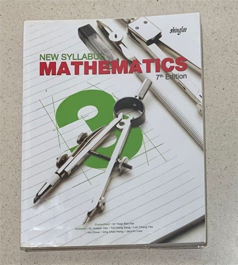 Secondary 3 Mathematics Textbook Hobbies And Toys Books And Magazines Assessment Books On Carousell