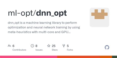 Github Ml Optdnnopt Dnnopt Is A Machine Learning Library To Perform Optimization And