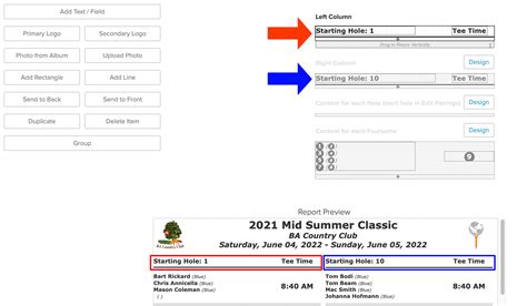 Multiple Column Headers With The Report Composer