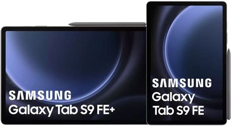 Samsung Galaxy Tab S9 Fe And Tab S9 Fe Detailed Specs Press Renders Surface
