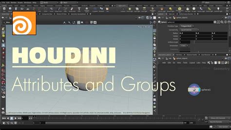 Houdini Basics 2 Attributes Spreadsheet And Groups Youtube