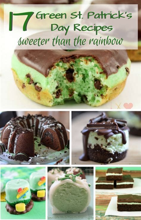 17 Green St Patricks Day Recipes Sweeter Than The Rainbow