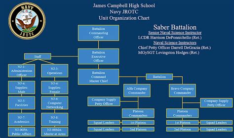 Unit Organization Saber Battalion