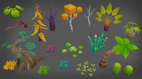 Stylized Tree Pack By Wizp