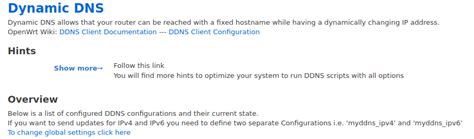 Solved Dyn Dns Usage In Openwrt Installing And Using Openwrt Openwrt Forum