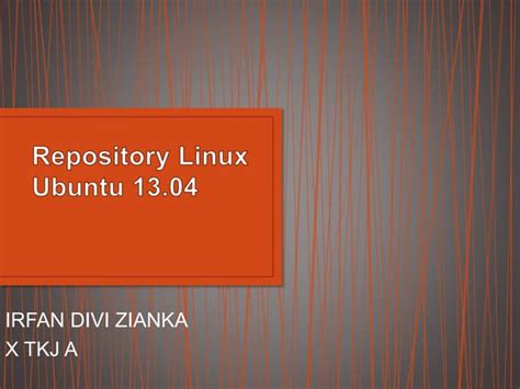 Repository Linux Pptx