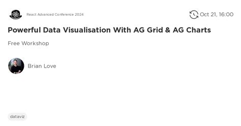 Powerful Data Visualisation With Ag Grid And Ag Charts