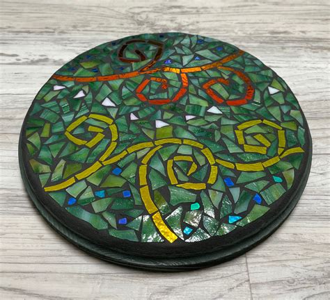 Jungle Rainforest Themed Iridescent Dichroic Swirls Color Etsy