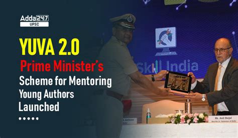 Yuva 2 0 Pms Scheme For Mentoring Young Authors