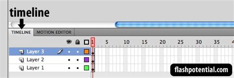 Working With Layers Flash CS Beginners Tutorial