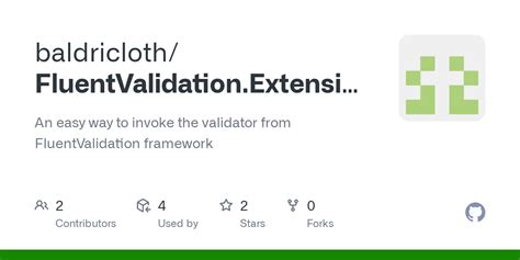 Fluentvalidationextensionsquickvalidatefluentvalidationextensions