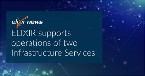 Elixir A Distributed Infrastructure For Life Science Information