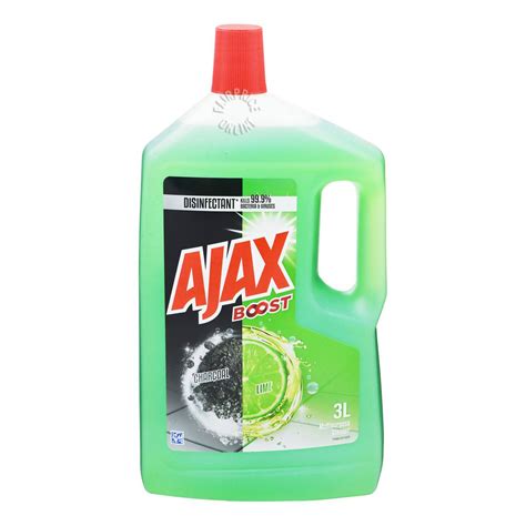 Ajax Boost Multipurpose Cleaner Lime And Charcoal Ntuc Fairprice