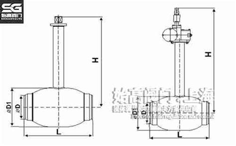 长杆直埋式全焊接球阀 QA61F Q361F直埋式全焊接球阀 上海始高阀门有限公司