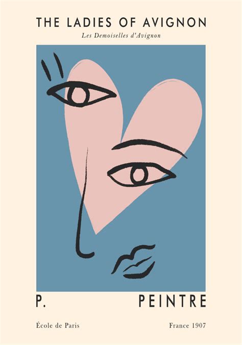 Постеры и картины ”Абстракция Сердце и лицо ” купить в Санкт Петербурге по цене 290 ₽ 3480