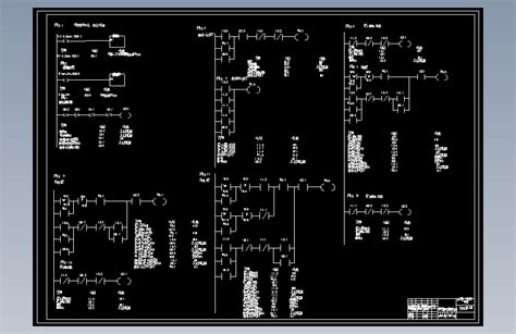 丰裕煤矿排水控制系统plc控制与组态 Autocad 2007 模型图纸下载 懒石网