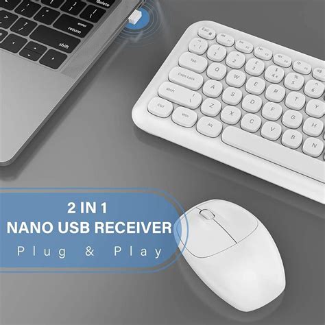 2 4g Usb Wireless Keyboard And Mouse Combo Computer Keyboard And Mice Set Uk Layout For Windows
