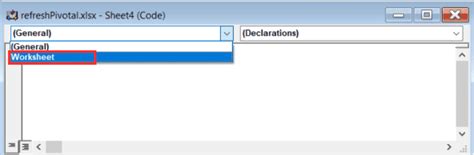 How To Refresh Pivot Table In Excel Shortcut Vba