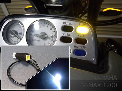 764 V Max 1200 Led ウィンカー インジケータ バルブ 全部点滅 ハザード対策 ウインカー Led化に Vmax Vmx12