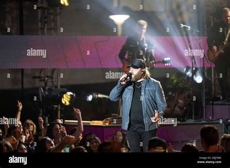 Austin Texas Usa April Country Singer Nate Smith Performs