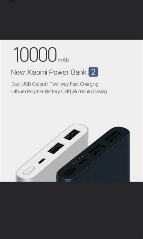 NEW Xiaomi Powerbank MAh Gen Dual Port Mobile Phones Gadgets Mobile Gadget