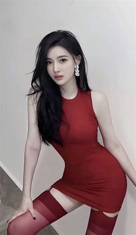 Red Dress And Stockings R Realasians
