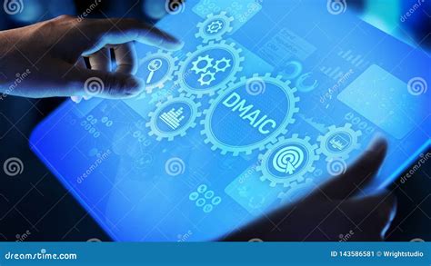 DMAIC Six Sigma Define Measure Analyse Improve Control Standard Quality Control And Lean