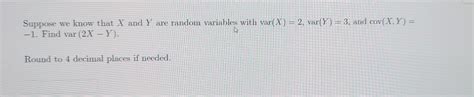 Solved The Joint Distribution Function Fxy Of The
