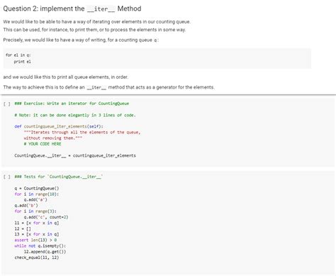 solved question 2 implement the method we would like to be