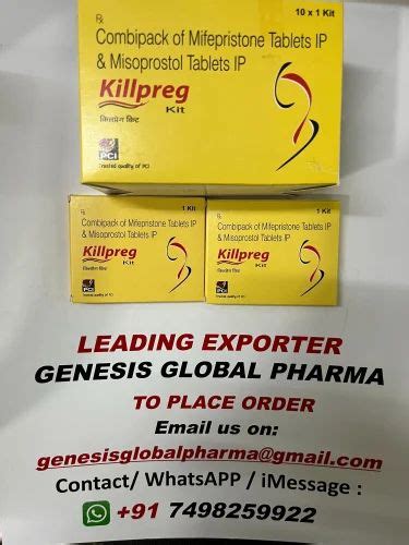 Combipack Mifeprostone And Misoprostol 200mg At ₹ 1000 Kit In Nagpur