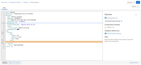 K8sgateway Object Validation Add References · Issue 5769 · Kialikiali · Github