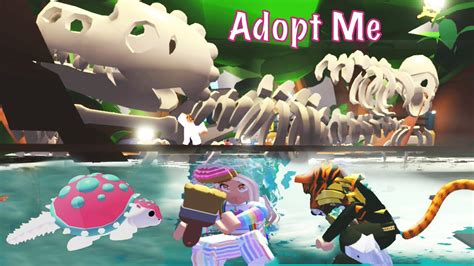 СЕКРЕТНОЕ МЕСТО ДИНОЗАВРОВ Адопт Ми Роблокс Youtube