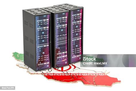데이터 센터 서버 랙 이란 개념 3d 렌더링 0명에 대한 스톡 사진 및 기타 이미지 0명 3차원 형태 가상현실 Istock