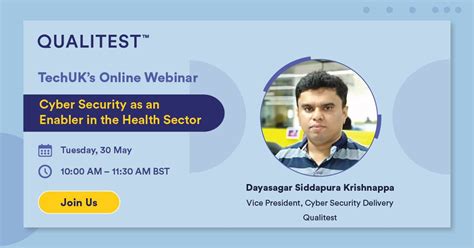 Qualitest On Linkedin Cyber Security As An Enabler In The Health Sector