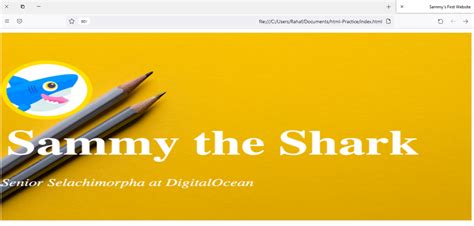 كيفية تصميم وتنسيق صفحة الويب الأساسية باستخدام تعليمات Html Html أكاديمية حسوب