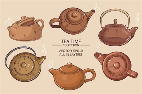 矢量下午茶概念图片 抽象矢量茉莉花茶的平面插图素材 高清图片 摄影照片 寻图免费打包下载