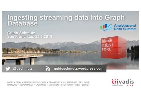 Ingesting Streaming Data Into Graph Database Ppt