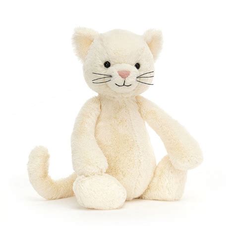 Jellycat Bashful Cream Kitten Whyzee