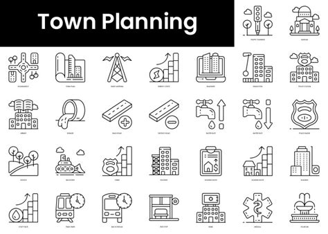Urban Planning Icon Vector Images Over 5 600